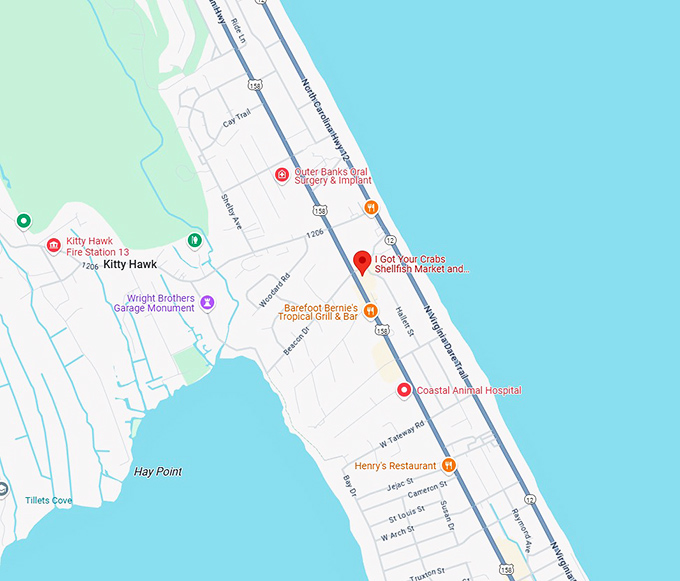 16. i got your crabs shellfish market and oyster bar map