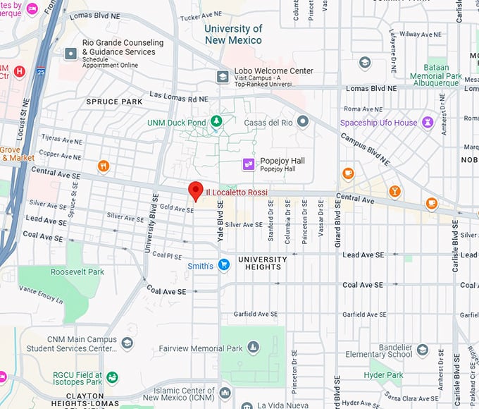 16. il localetto rossi map