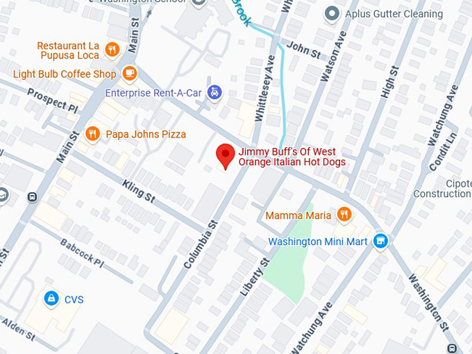 16. jimmy buff's of west orange italian hot dogs