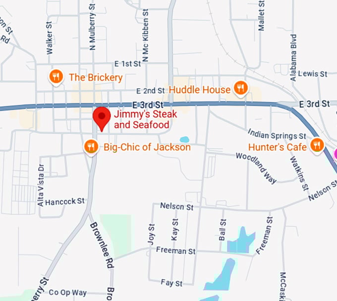 16. jimmy's steak and seafood map