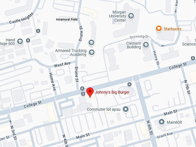 16. johnny's big burger map