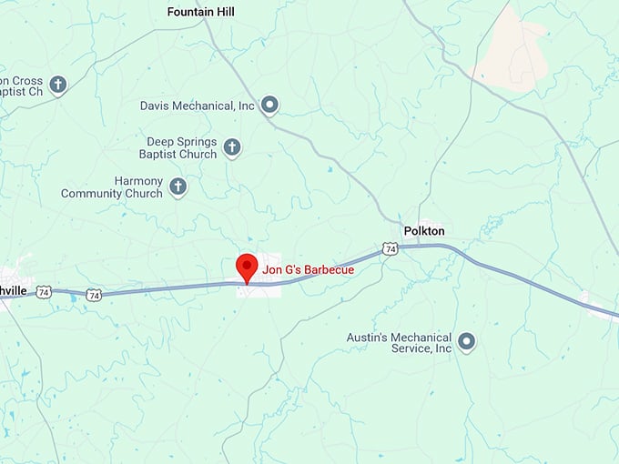 16. jon g's barbecue map