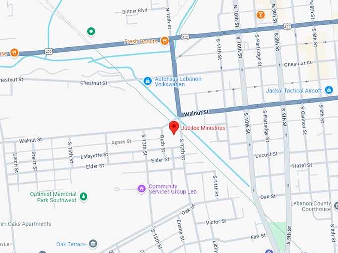 16. jubilee ministries map