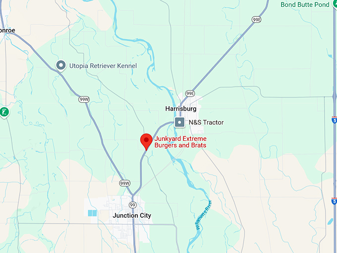 16. junkyard extreme burgers and brats map