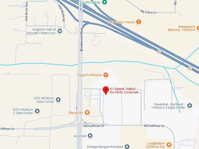 16. k1 speed indoor go karts, corporate event venue, team building activities map