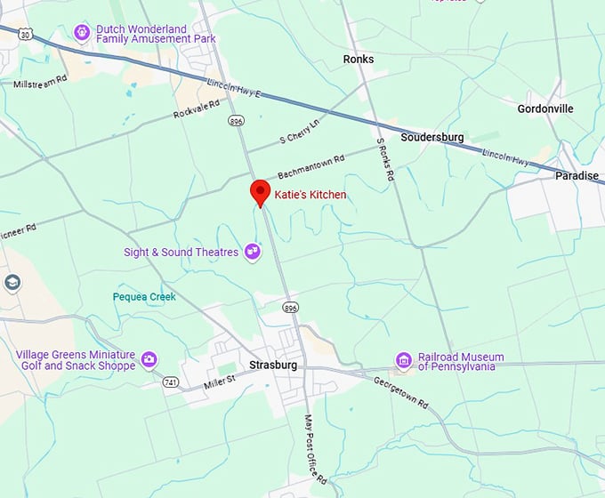 16. katie's kitchen map