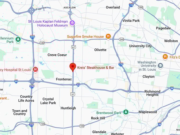 16. kreis' steakhouse & bar map