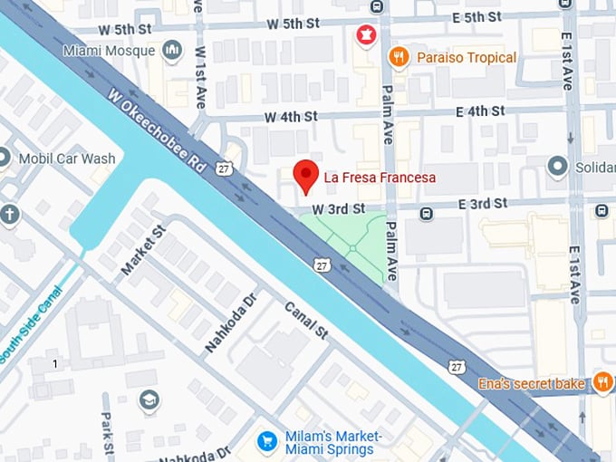 16. la fresa francesa map