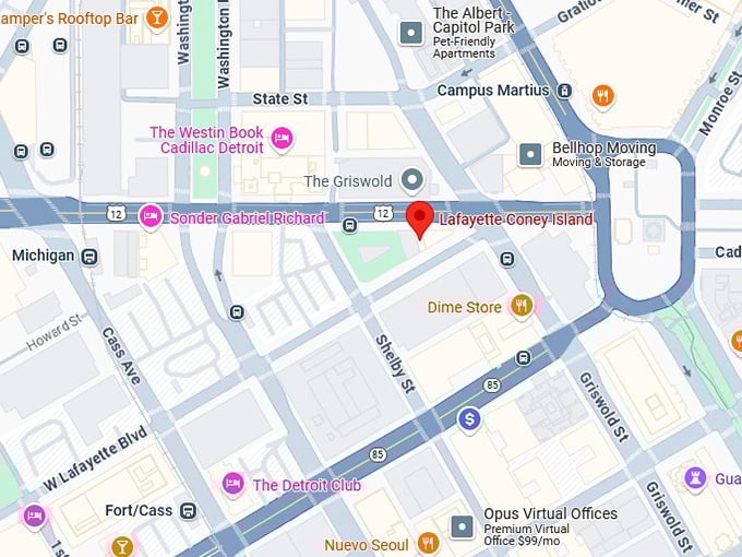 16. lafayette coney island map