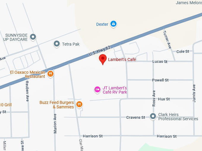 16. lambert's cafe (2305 e malone ave) map