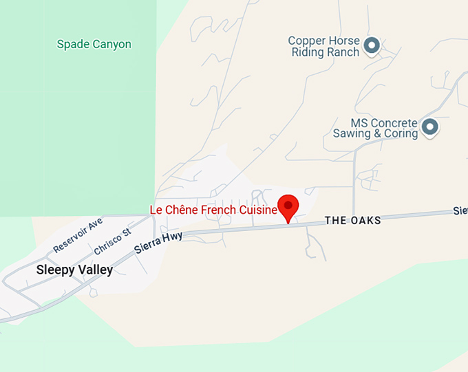 16. le ch&ecirc;ne french cuisine map