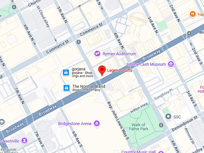 16. legends gifts map