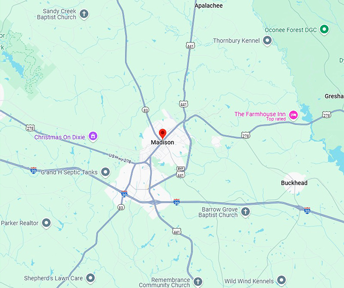 16. madison map