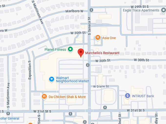 16. marchello's restaurant map