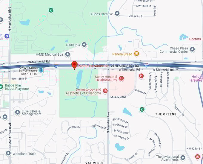 16. martin nature trail map