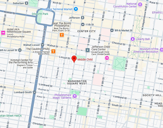 16. middle child map