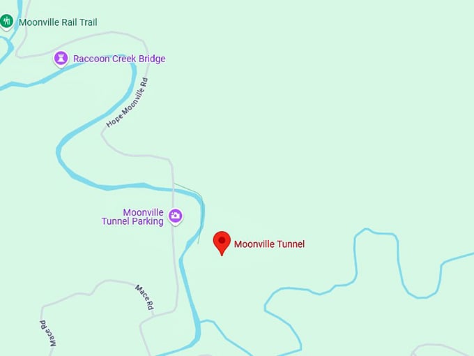 16. moonville tunnel map