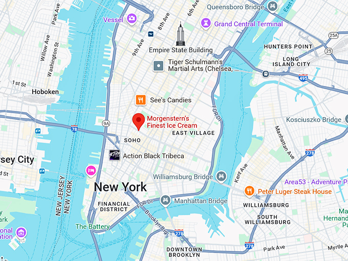 16. morgenstern's finest ice cream map