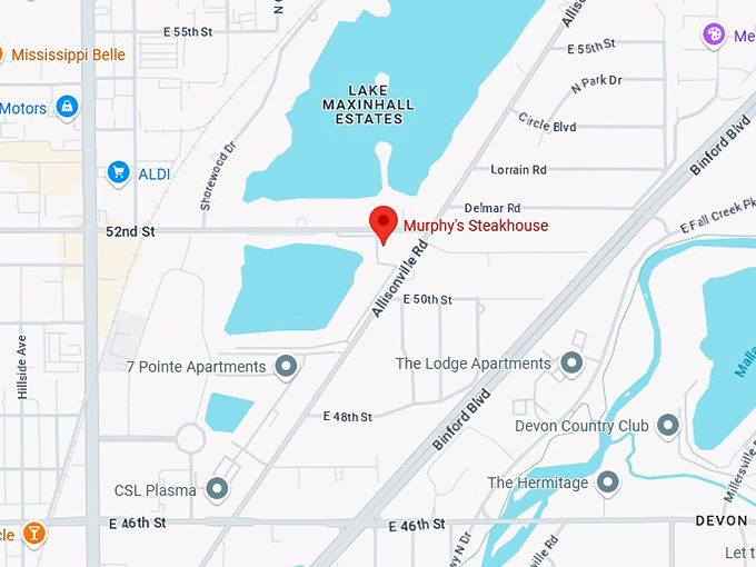 16. murphy's steakhouse map