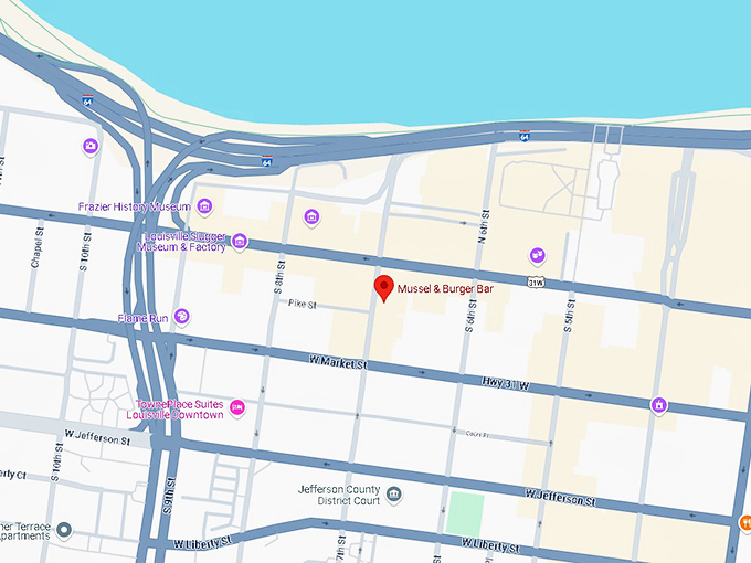 16. mussel & burger bar map