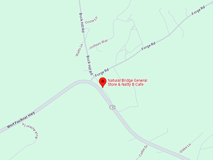 16. natural bridge general store & natty b cafe map