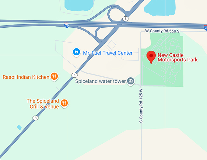 16. new castle motorsports park map