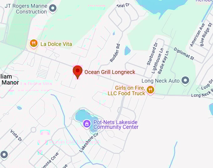 16. ocean grill longneck map