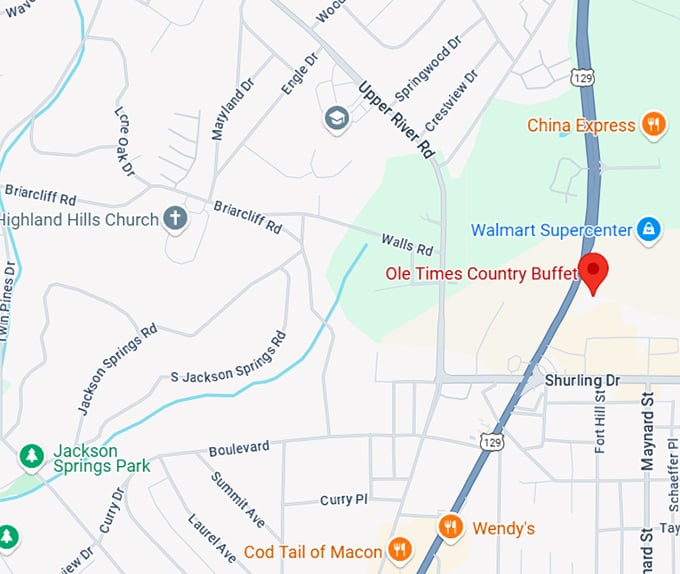 16. ole times country buffet map