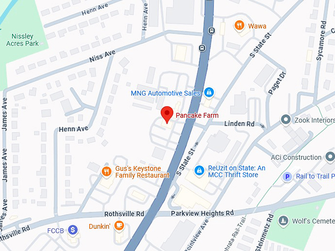 16. pancake farm map