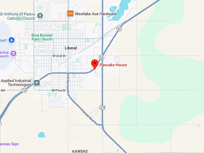 16. pancake house map