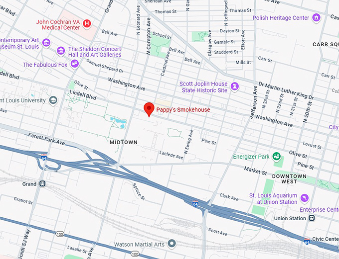 16. pappy's smokehouse map