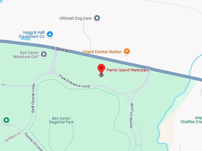 16. parrot island waterpark map