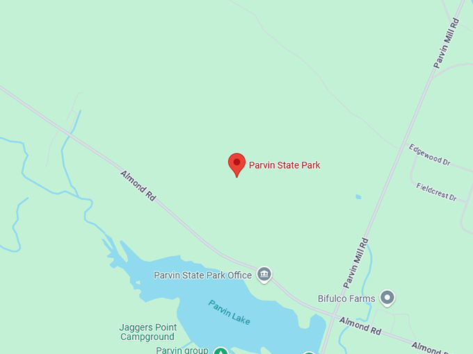16. parvin state park map