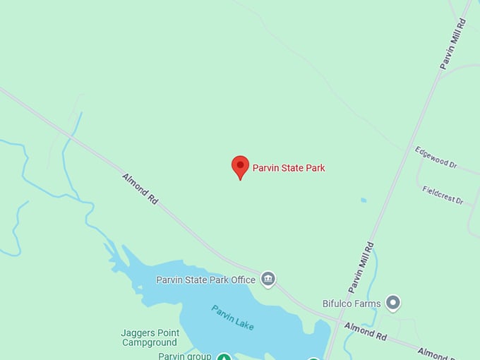 16. parvin state park map