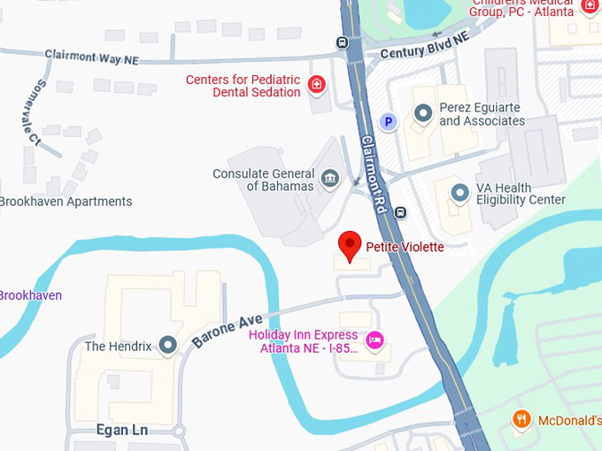 16. petite violette map