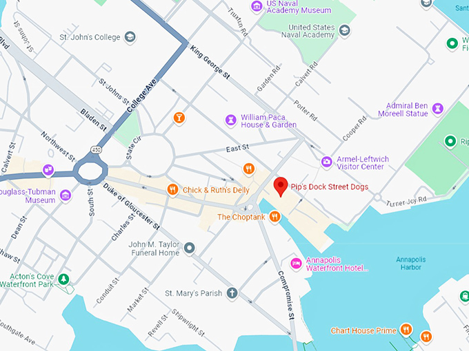 16. pip's dock street dogs llc map