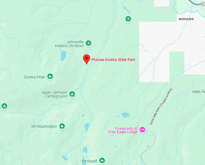 16. plumas eureka state park map