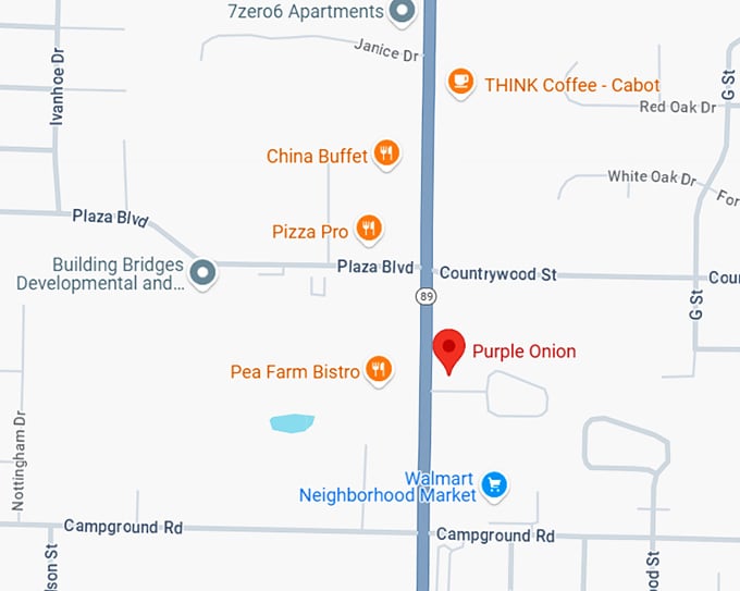 16. purple onion map