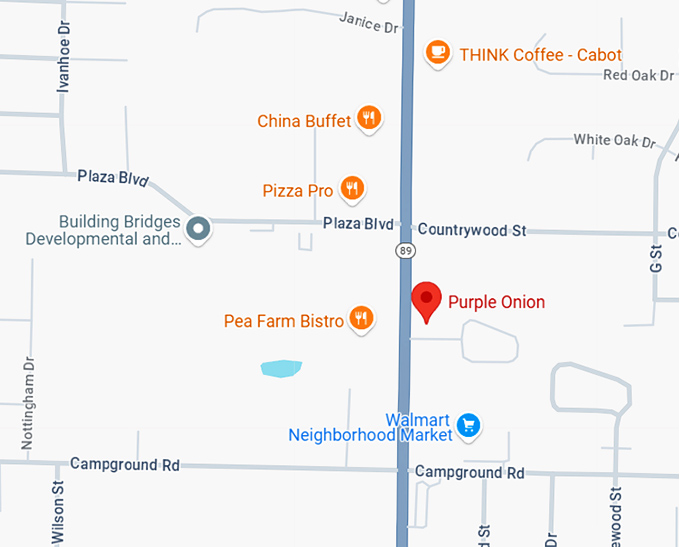 16. purple onion map