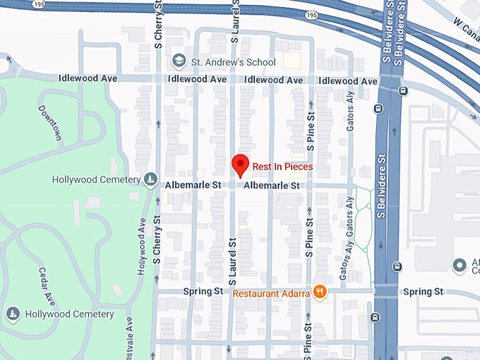 16. rest in pieces map