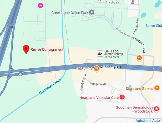 16. revive consignment map