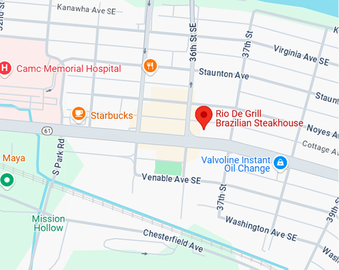 16. rio de grill brazilian steakhouse map