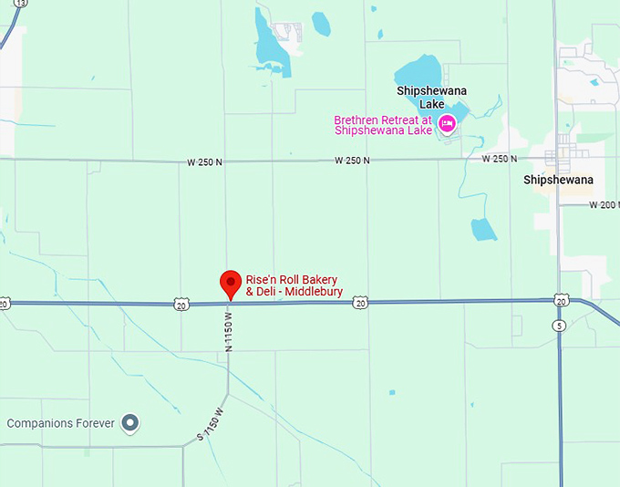 16. rise'n roll bakery & deli middlebury map