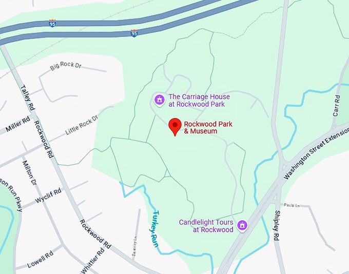 16. rockwood park & museum map