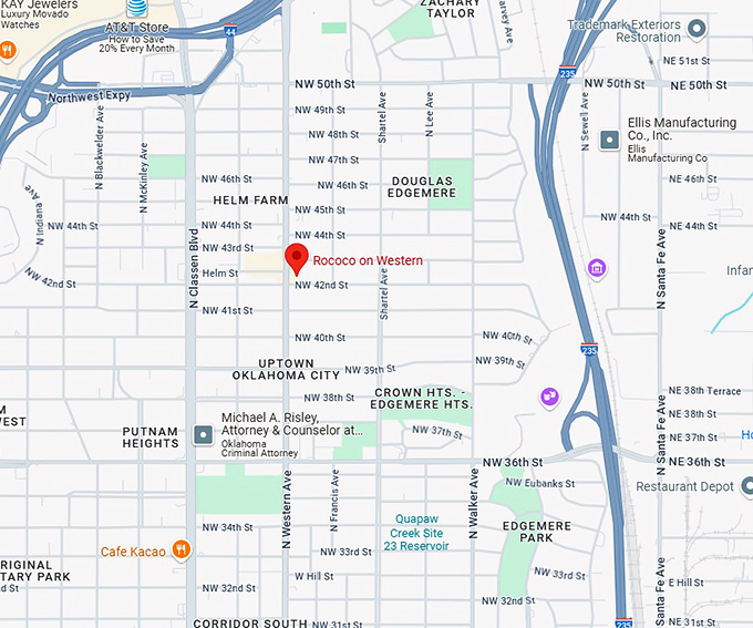 16. rococo on western map