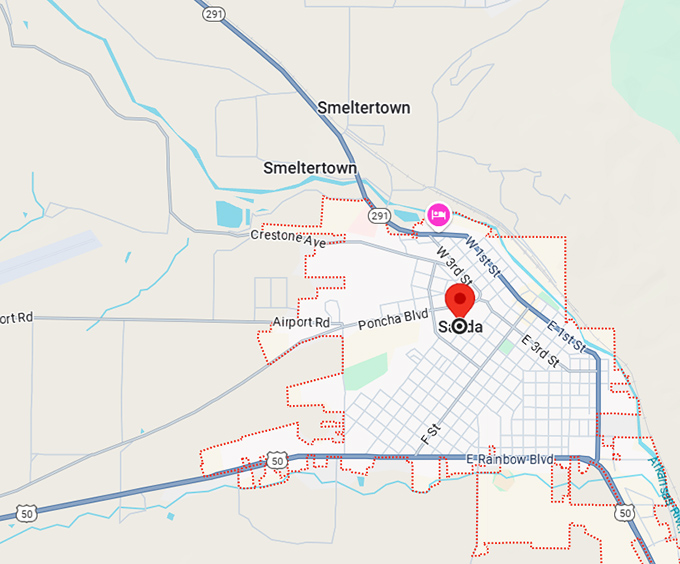 16. salida colorado map