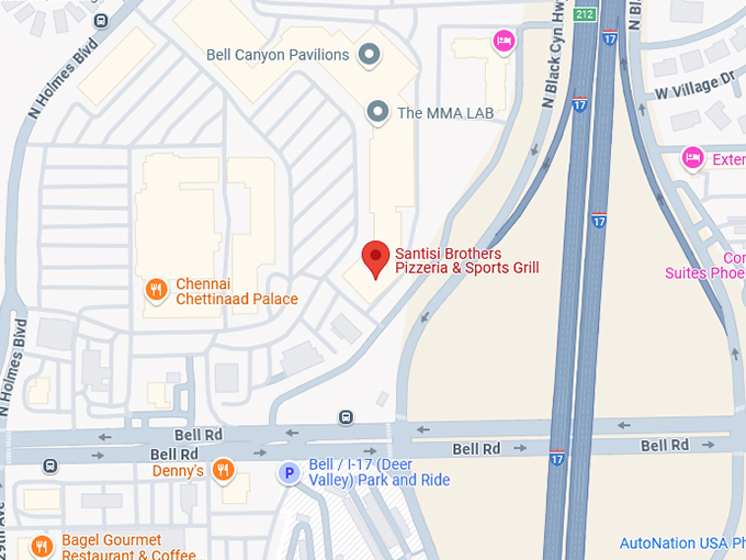 16. santisi brothers pizzeria & sports grill map