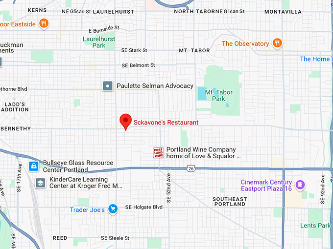 16. sckavone's restaurant map