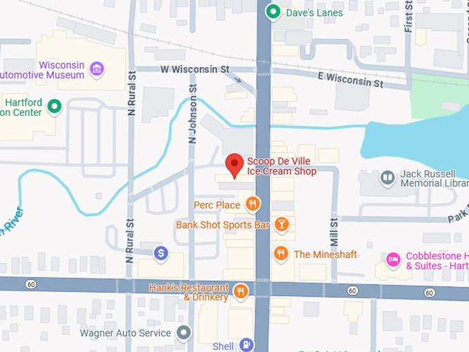 16. scoop de ville ice cream shop map