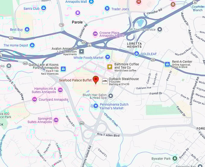 16. seafood palace buffet map